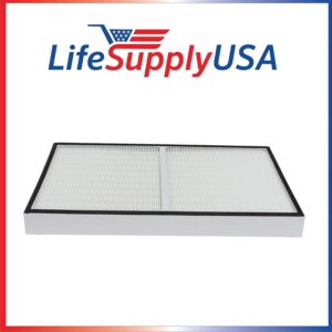 LifeSupplyUSA 2 Pack True HEPA Replacement Filter Compatible with 83195 Kenmore for 83254 and 85254, by LifeSupplyUSA