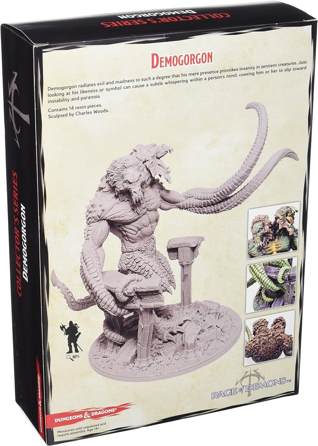 Gale Force Nine Dungeons & Dragons - Out of The Abyss Demon Lord Demogorgon (1 fig), Multicolor