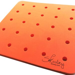 Skoolzy Foam Peg Board - Pegboard for Toddlers - Stacking Peg Board - Peg Boards for Kids - Montessori Fine Motor Toy for Toddlers and Preschoolers