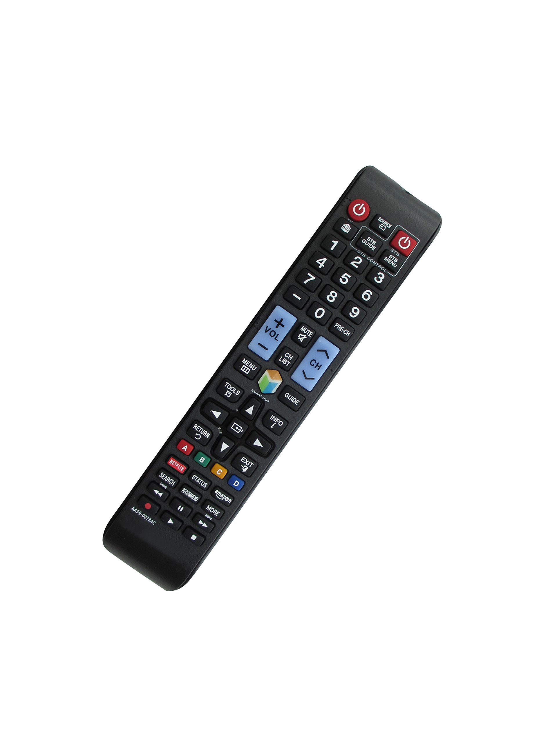 General Remote Control for Samsung UN46F6350AF UN50F6350AF UN75H6350 UN65H6350 UN60H6350 UN55H6350 Smart 3D LED HDTV TV