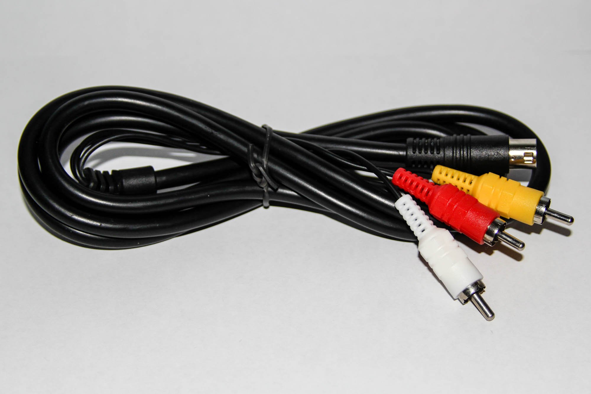 RCA AV Cable for Sega Genesis 2 and 3 by Mars Devices