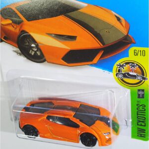 Hot Wheels 2016 HW Exotics Lamborghini Huracan LP610-4 76/250, Orange