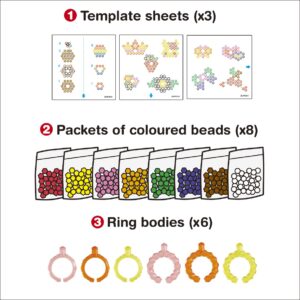 Aquabeads Theme Pack, Craft Sets, Aquabeads Dazzling Ring Set