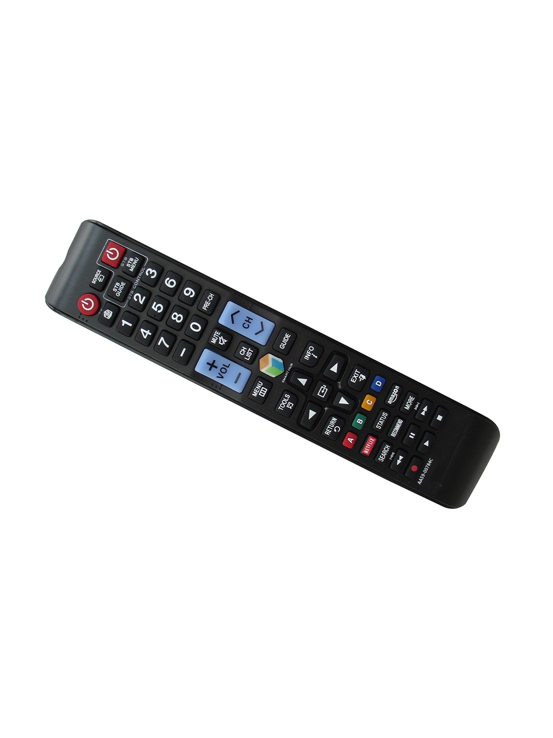 General Remote Control for Samsung UN46F6800AF UN50F6800AF UN55F6800AF UN50H6400 UN48H6400 UN40H6400 Smart 3D LED HDTV TV