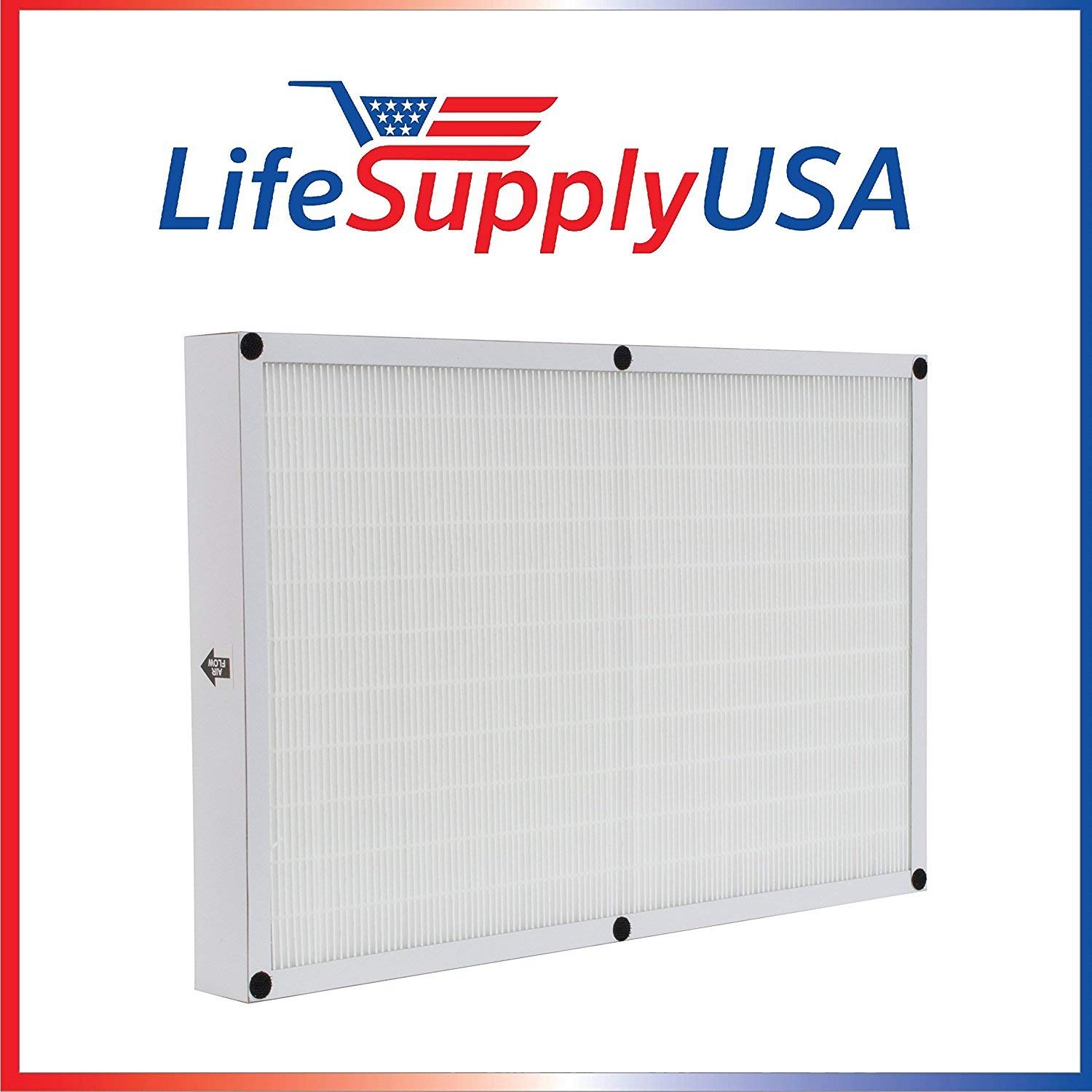 LifeSupplyUSA 2 Pack True HEPA Replacement Filter Compatible with 83195 Kenmore for 83254 and 85254, by LifeSupplyUSA