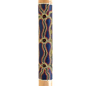 Rainstick Bamboo Rain Stick Musical Percussion Shaker Instrument Hand Painted - Size 16", JIVE BRAND - NOT MADE IN CHINA