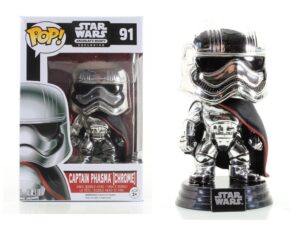 star wars captain phasma chrome pop! smugglers bounty exclusive 91