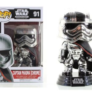 Star Wars Captain Phasma Chrome POP! Smugglers Bounty Exclusive 91