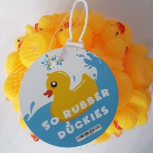 Mini Rubber Ducky Baby Bath Toy 50-Pack