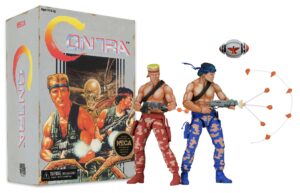 neca contra bill & lance video game appearance action figure (2 pack), 7"