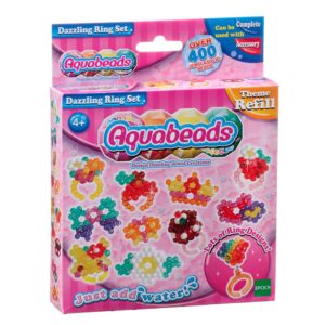 aquabeads theme pack, craft sets, aquabeads dazzling ring set