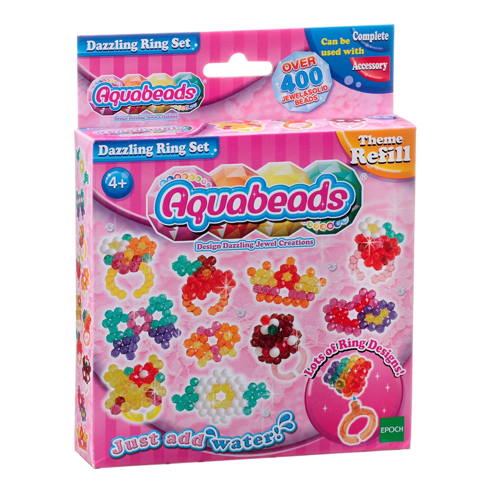 Aquabeads Theme Pack, Craft Sets, Aquabeads Dazzling Ring Set