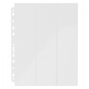 Ultimate Guard 18-Pocket Pages Side-Loading White (10) Card Binders Sheets