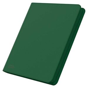 Ultimate Guard Zipfolio 480 – 24 Pocket XenoSkin (Quadrow) Green