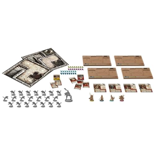 Zombicide Black Plague Wulfsburg Board Game EXPANSION | Strategy Game | Cooperative Board Game for Teens and Adults | Zombie Board Game | Ages 14+ | 1-6 Players | Avg. Playtime 1 Hour | Made by CMON