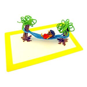 Wikki Stix Travel Fun Pak, 24 and 8-Page idea Booklet and playboard, Made in The USA!