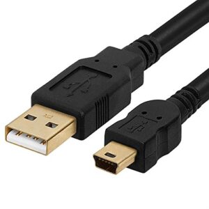 Extra Long 10 Feet Gold Plated USB Play and Charge Cable for Sony PlayStation 3 / PS3 Controller Pack of 1 - by Mastercables®