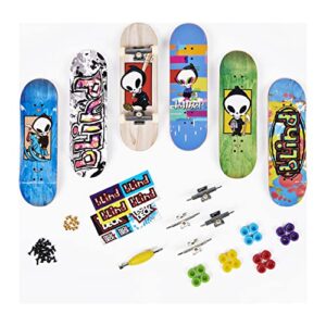 TECH DECK, Sk8shop Fingerboard Bonus Pack, Collectible and Customizable Mini Skateboards (Styles May Vary)