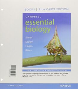 campbell essential biology, books a la carte edition (6th edition) by eric j. simon (2015-02-19)