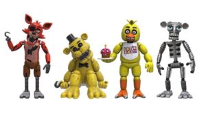 funko five nights at freddy's 4 figure pack(1 set), 2"