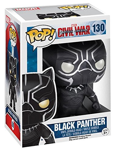 Funko POP Marvel: Captain America 3: Civil War Action Figure - Black Panther