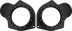 6 1/2" front door speaker adapter spacer rings fits 2001-2007 sequoia and 2000-2006 tundra double cab- sak098_55-1 pair