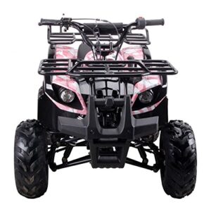 Coolster ARMY PINK 3125R New 125CC Kids ATV Fully Auto with Reverse