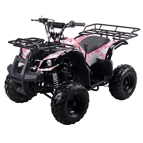 Coolster ARMY PINK 3125R New 125CC Kids ATV Fully Auto with Reverse