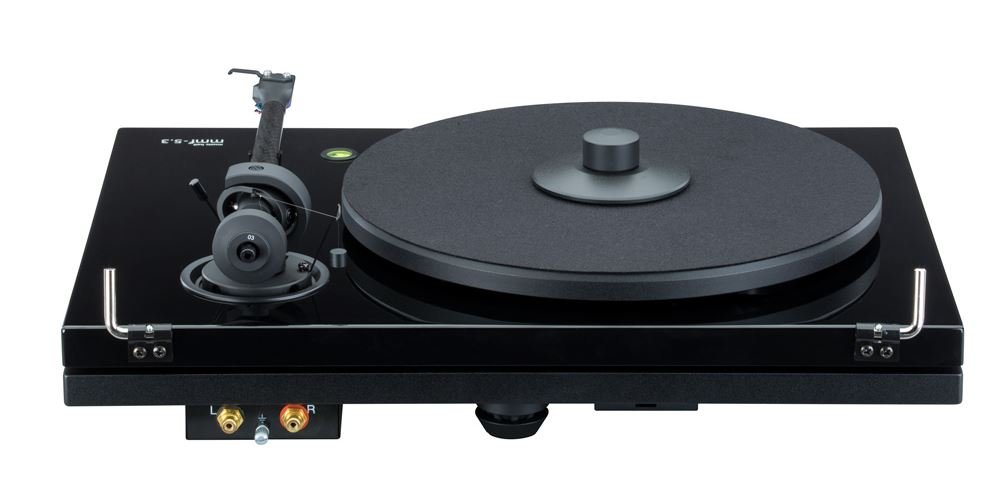 Music Hall MMF-5.3 2 Speed Belt Driven Audiophile Turntable with a Unique Dual-Plinth Design | Pre-Mounted Ortofon 2M Blue Cartridge | 9" Carbon Fiber Tonearm |Delivers Superior Audio Performance |