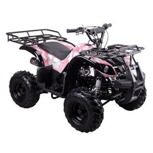 coolster army pink 3125r new 125cc kids atv fully auto with reverse