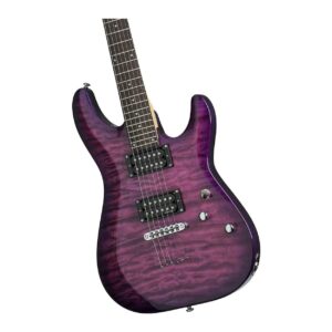 Schecter C-6 Plus 6-String Electric Guitar (Right-Hand, Electric Magenta)