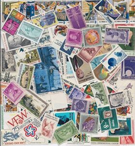 usa collectible postage stamps: 100 different mint unused usa stamp collection. by usa postage stamps