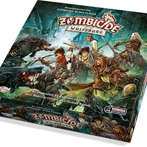 Zombicide Black Plague Wulfsburg Board Game EXPANSION | Strategy Game | Cooperative Board Game for Teens and Adults | Zombie Board Game | Ages 14+ | 1-6 Players | Avg. Playtime 1 Hour | Made by CMON