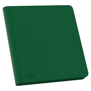 ultimate guard zipfolio 480 – 24 pocket xenoskin (quadrow) green