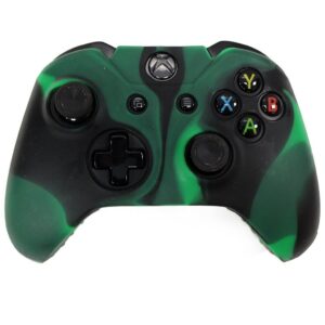 reytid controller skin silicone protective rubber cover gel grip case - compatible with microsoft xbox one gamepad