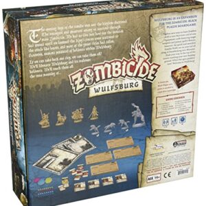 Zombicide Black Plague Wulfsburg Board Game EXPANSION | Strategy Game | Cooperative Board Game for Teens and Adults | Zombie Board Game | Ages 14+ | 1-6 Players | Avg. Playtime 1 Hour | Made by CMON