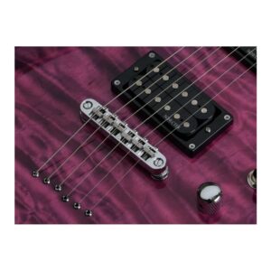 Schecter C-6 Plus 6-String Electric Guitar (Right-Hand, Electric Magenta)