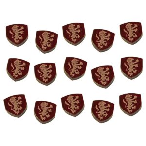 litko thrones tokens | compatible with a game of thrones | stark | baratheon | targaryen | tyrell | greyjoy | night's watch | martell | (translucent red-lannister)