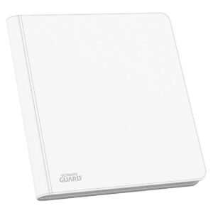 ultimate guard zipfolio 480 – 24 pocket xenoskin (quadrow) white