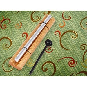 Woodstock Chimes Signature Collection, Woodstock Zenergy Chime, 9.2'' Deep Zen Eastern Energies Chimes for Awareness, Meditation, Relaxation (ZENDEEP)