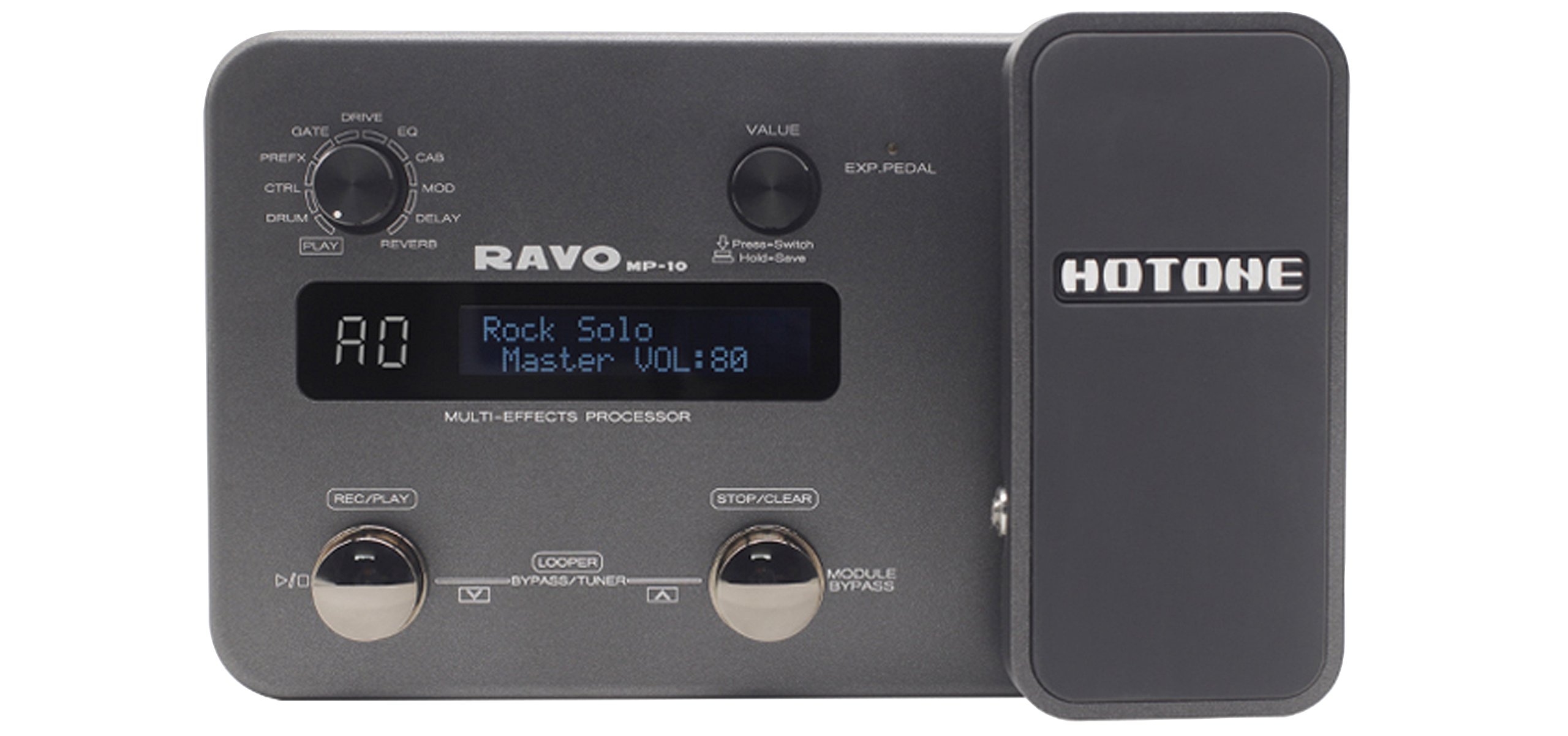 Hotone Ravo MP10 Multi-Effects Guitar Processor with Audio Interface