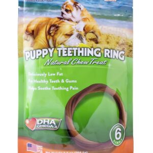 N-Bone Puppy Teething Ring Pumpkin Flavor (12 Pack)