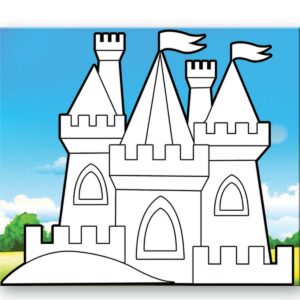 Toykraft: Sand Art Kit House, Sand Art Games, Art Kit for Kids, Games for Kids Ages 7-12, Gift for Girls Boys Ages 7-12, Fantasy Homes