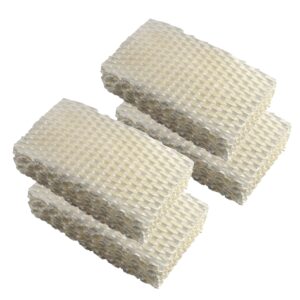 hqrp 4-pack humidifier wick filter compatible with procare pccm-832n pccm-840 cool mist humidifier, wf813 ac813 pcwf813 pcwf813-24 replacement