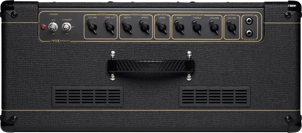 Vox Custom AC15C1 15W 1x12 Tube Guitar Combo Amp Black