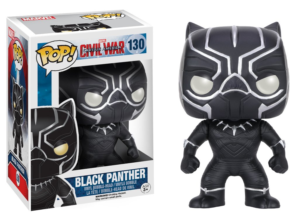 Funko POP Marvel: Captain America 3: Civil War Action Figure - Black Panther