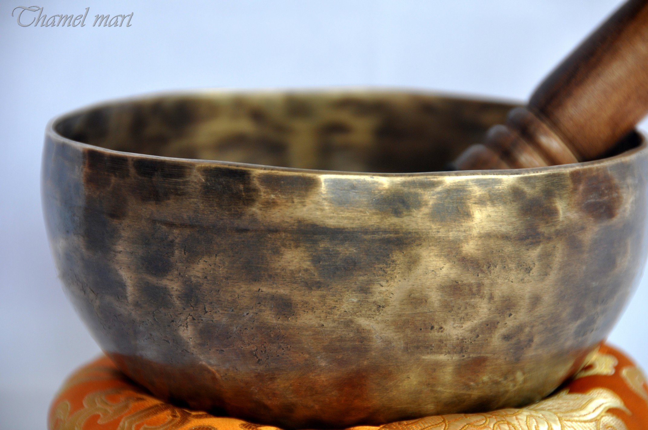 5 Inch Authentic Antique Old Tibetan Singing Bowl from Nepal-Meditation bowl,healing