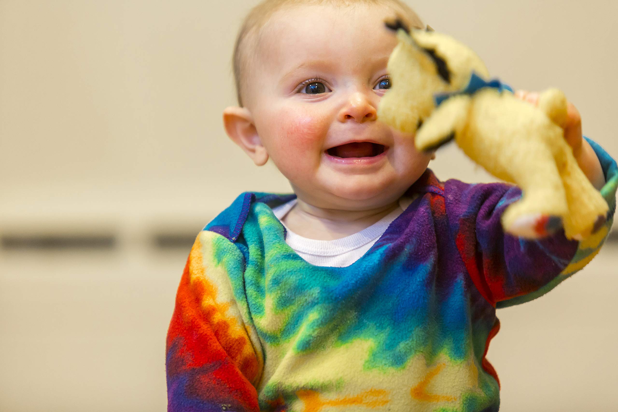 Grateful Dead Dancing Bear, Infant, Interactive Plush Toy & Rattle by daphyls