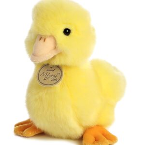 Aurora® Adorable Miyoni® Tots Duckling Stuffed Animal - Lifelike Detail - Cherished Companionship - Yellow 7.5 Inches