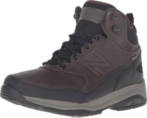 new balance mens 1400 v1 trail boot walking shoe, dark brown, 11 x-wide us